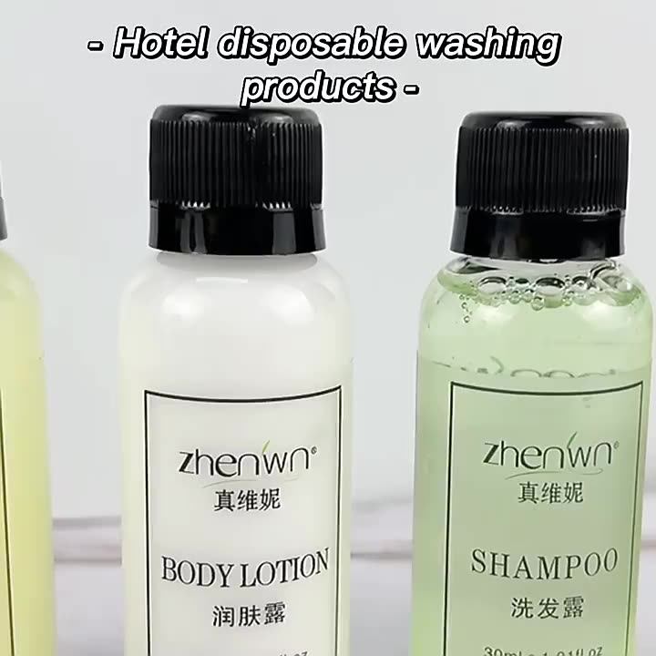 Wholesale Hotel Facilities Set Mini Shampoo Conditioner Hotel Shampoo ...