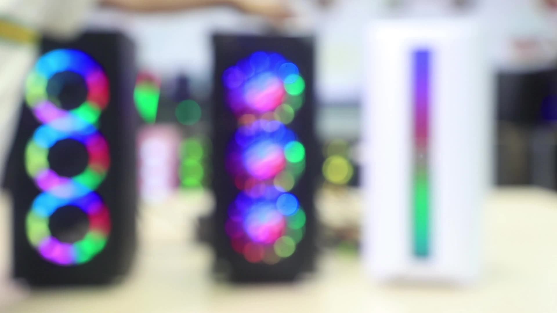 Pc Portable Gamer Aluminum Alloy Computer Cases Acrylic Steel Plastic ...