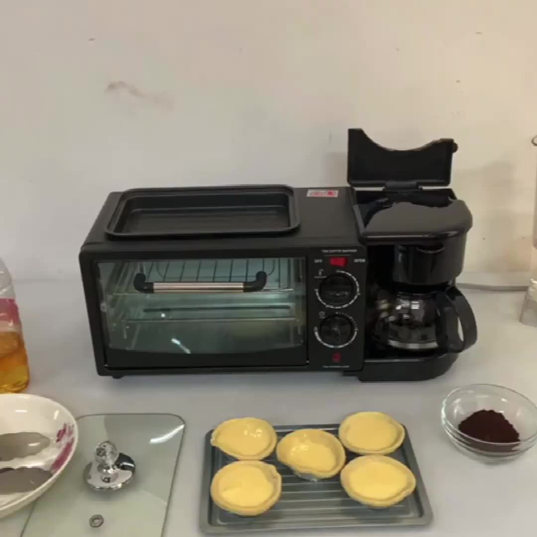 Breakfast Maker With Non Stick Pan Electric Cooker Multi-functional ...