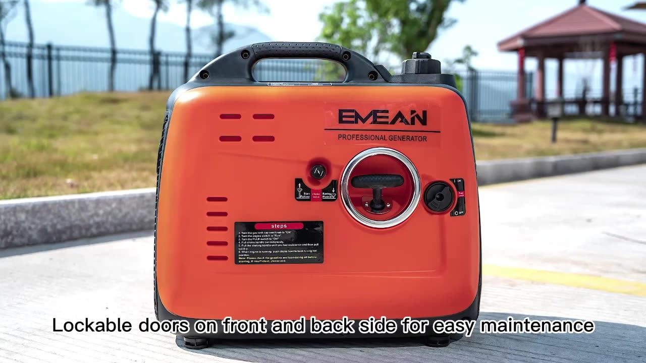 3kw Portable Generator 3kva 3000w Silent Gasoline Generator Power ...