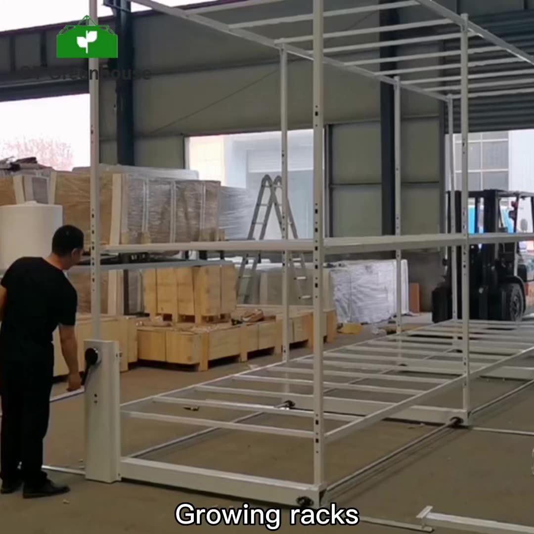 Gt Mobile Vertical Grow System Grow Tables Grow Racks Ebb And Flow ...