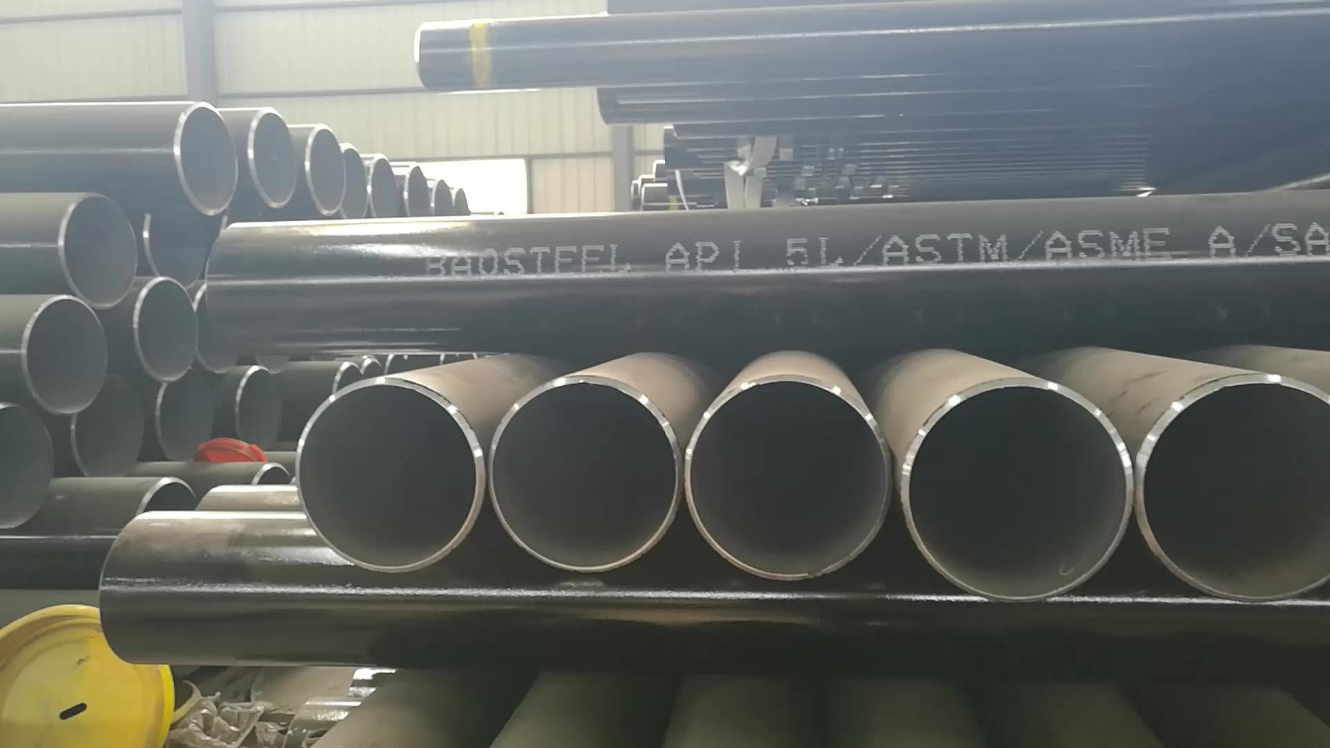 Api Standard Erw Carbon Steel Pipe For Oil And Gas Pipeline - Buy Erw ...