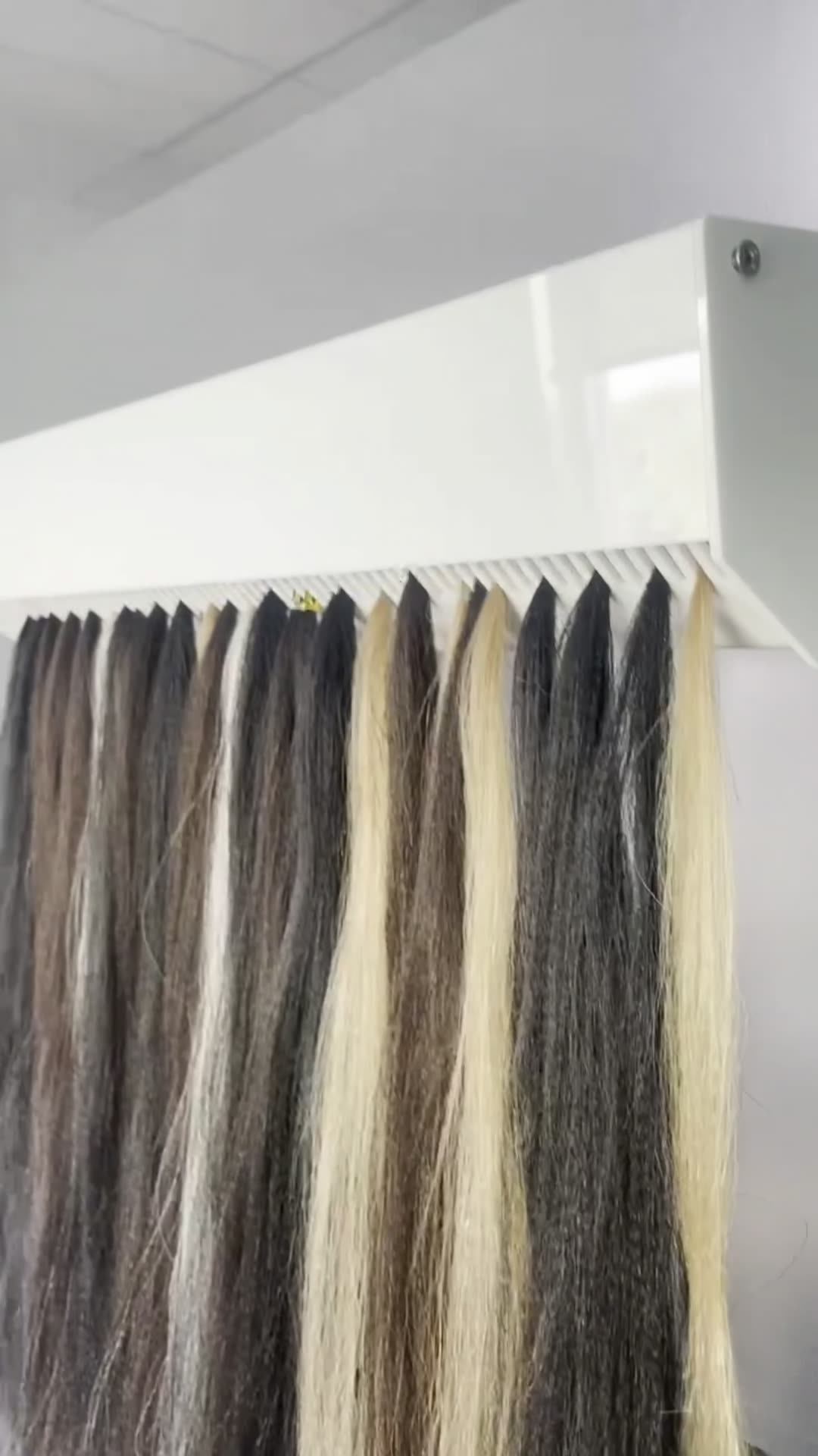 Factory Wholesale White Acrylic Hair Extension Display Stand Black ...