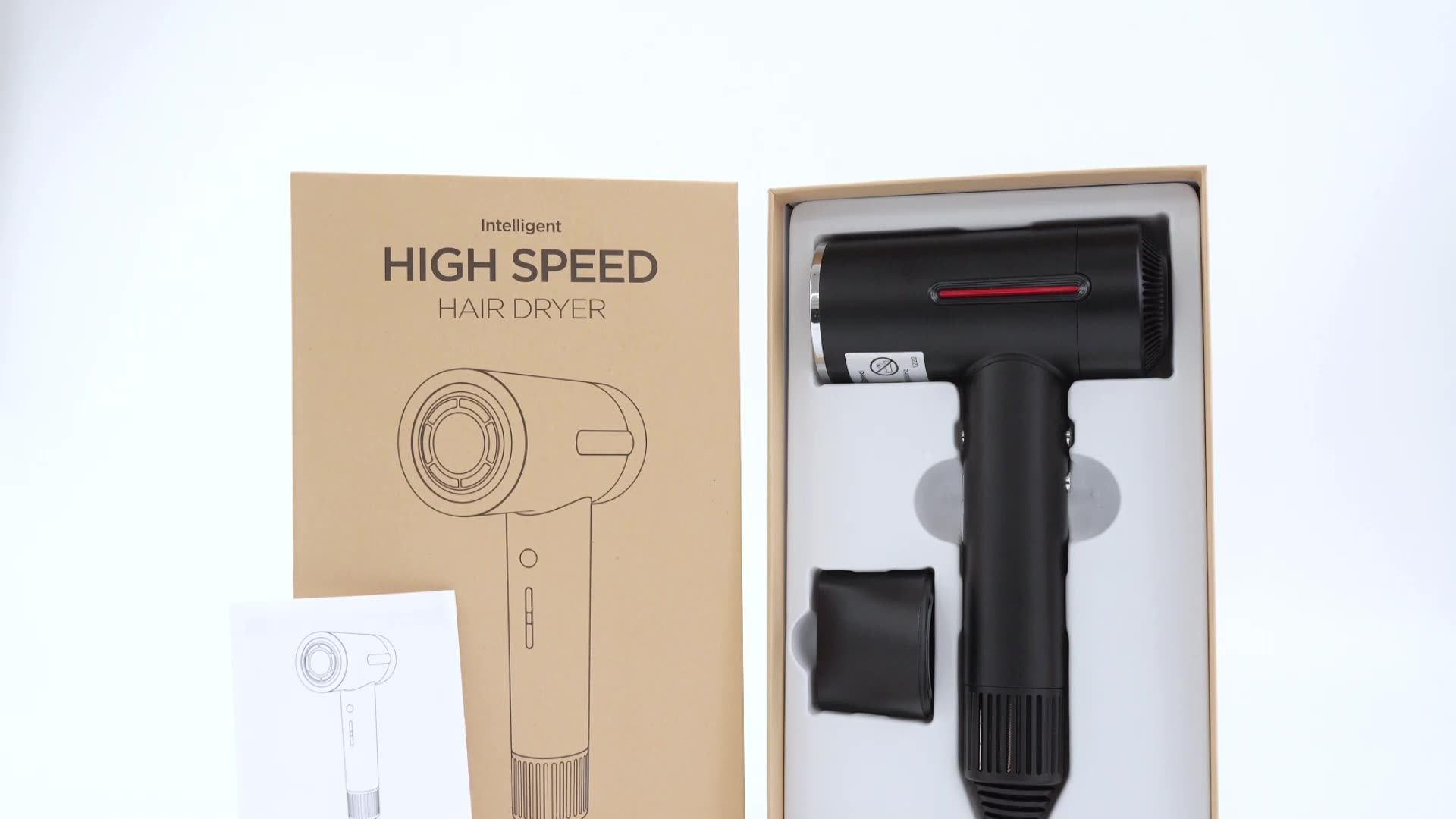 High Speed Bldc Hair Dryer 110000 Rpm Brushless Motor Fast Drying ...