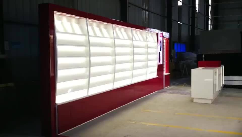 Retail Brand Electronic Accessories Store Wooden Wall Mounted Laptop ...