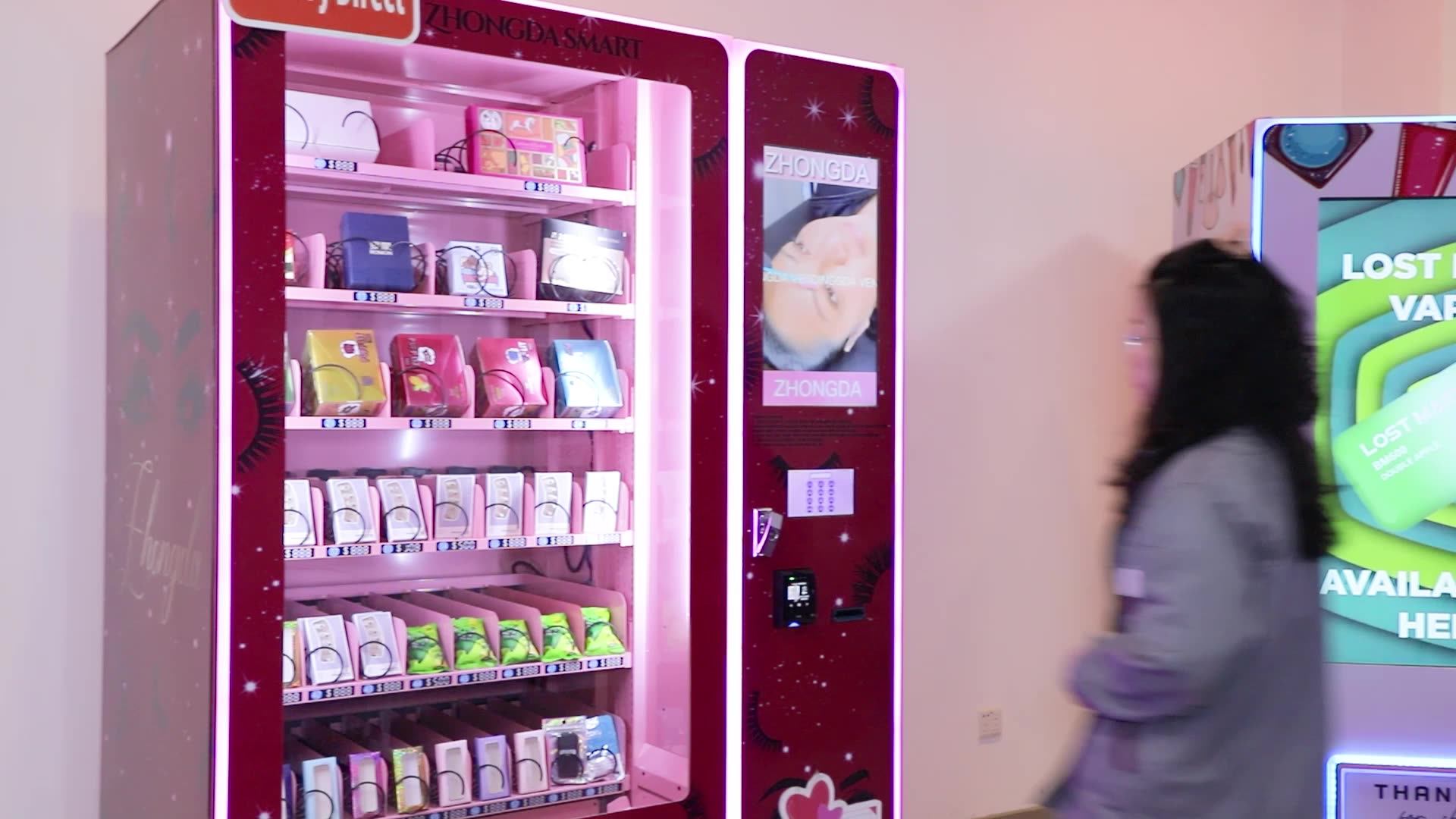 Hair Vending Machines Skin Care Perfume Products Vending Machine ...