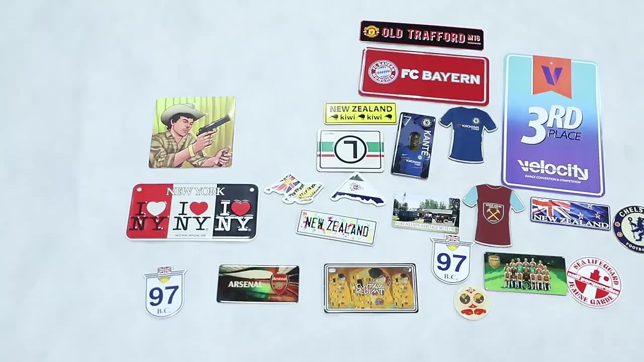 Custom Fridge Magnets Refrigerator Magnet Aluminum Metal Fridge Magnet ...