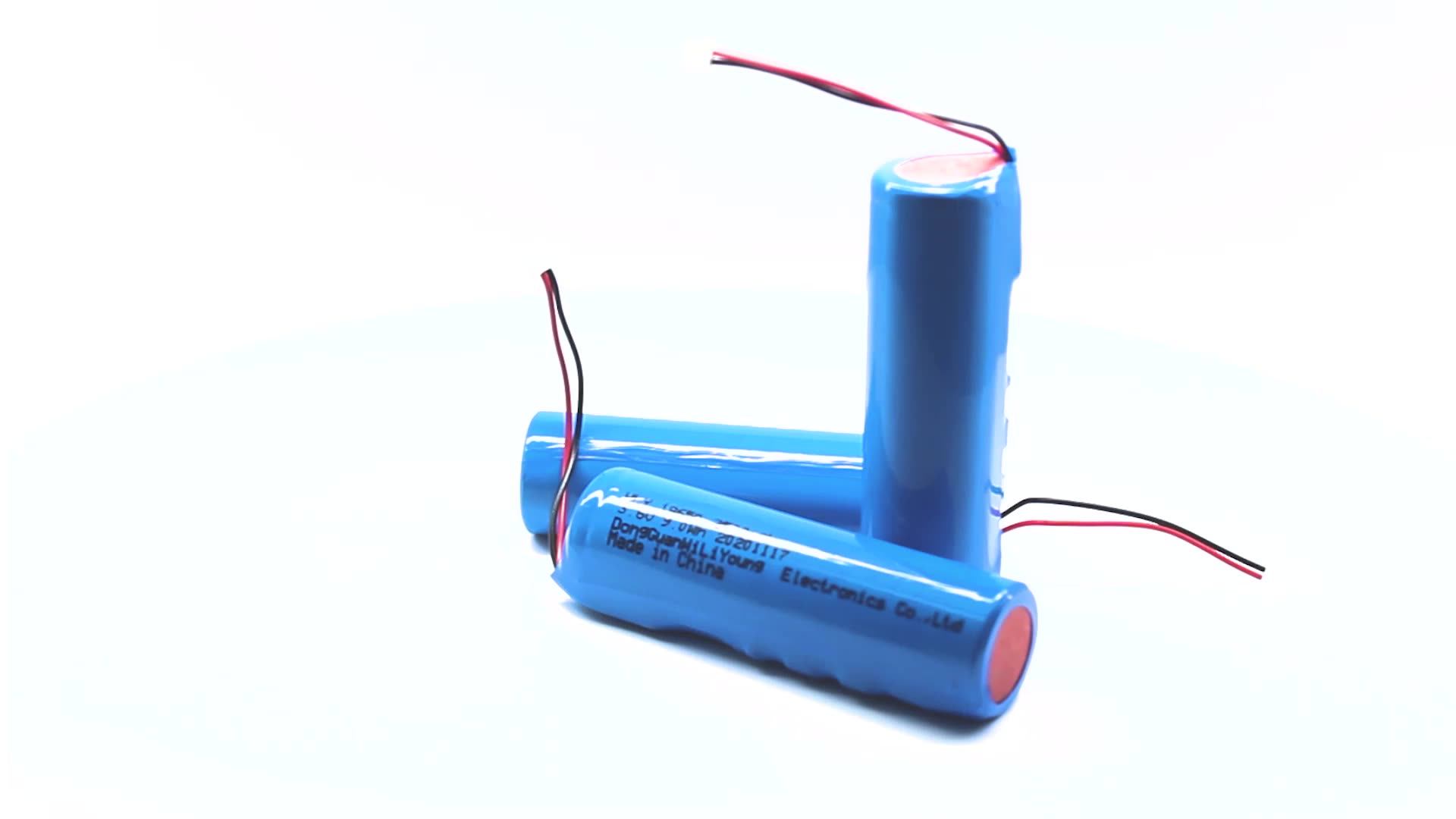 Customized 3.6v 18650 2500mah 9.0wh Lithium Ion Battery With Protection ...