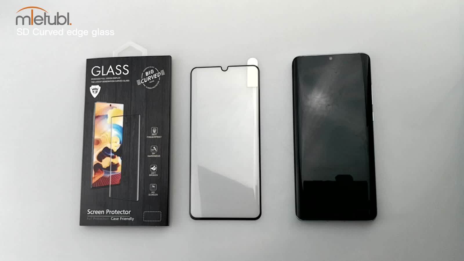 Hot Selling 0.25mm 5d Curved Edge Full Glue Screen Protector For Huawei ...