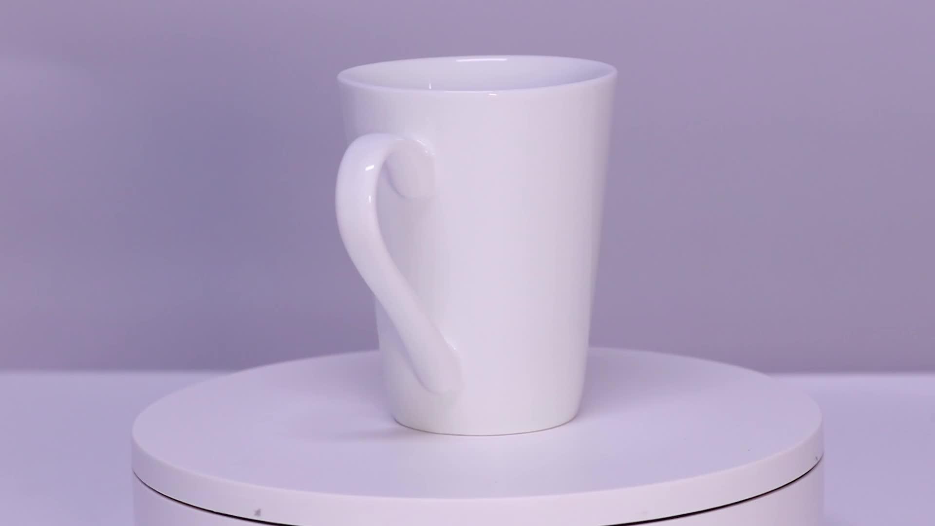 Oempromo Cheap Reusable 10oz Plain White Ceramic Coffee Mug - Buy Cheap ...