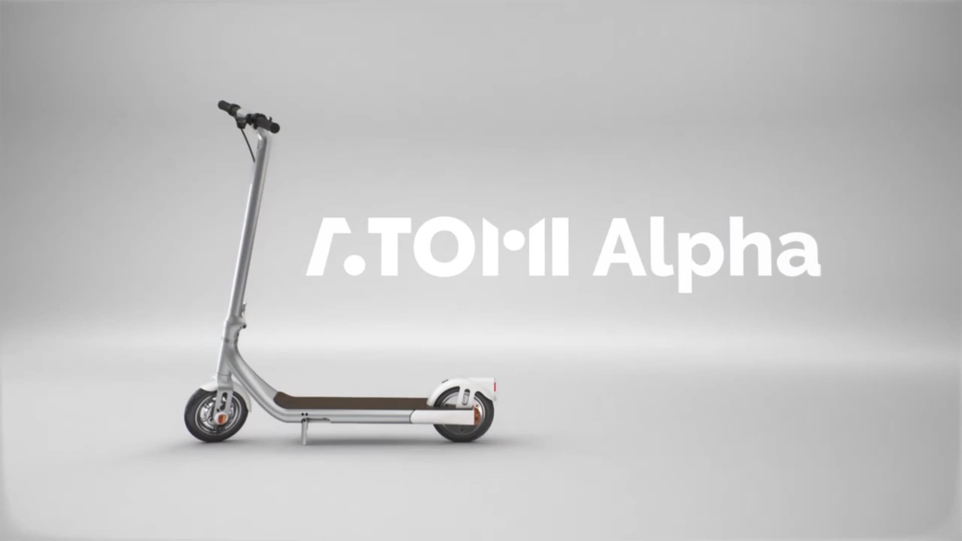 Atomi Alpha Electric Scooter40km Range E Scooter Adult Electric Kick ...