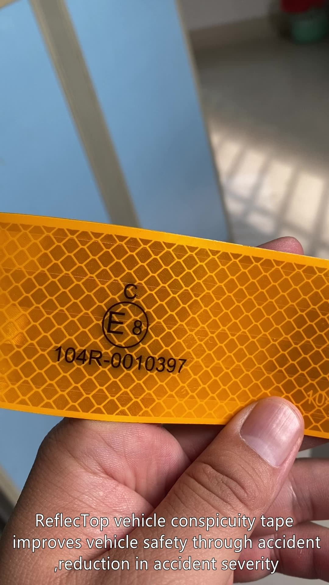 Approve Emark 5.08cm*45.7m Certification Diamond Grade Waterproof E8 ...