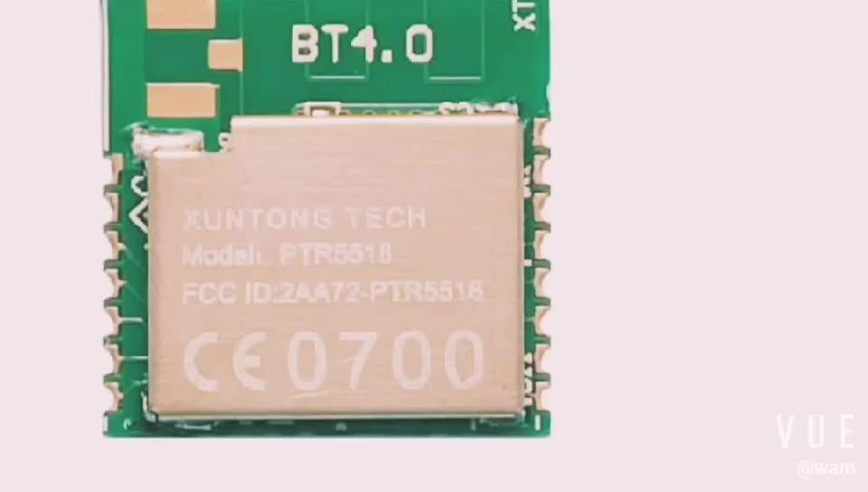 Ptr5518 2.4g Bluetooth Low Energy Module Nrf51822 Micro Bluetooth ...