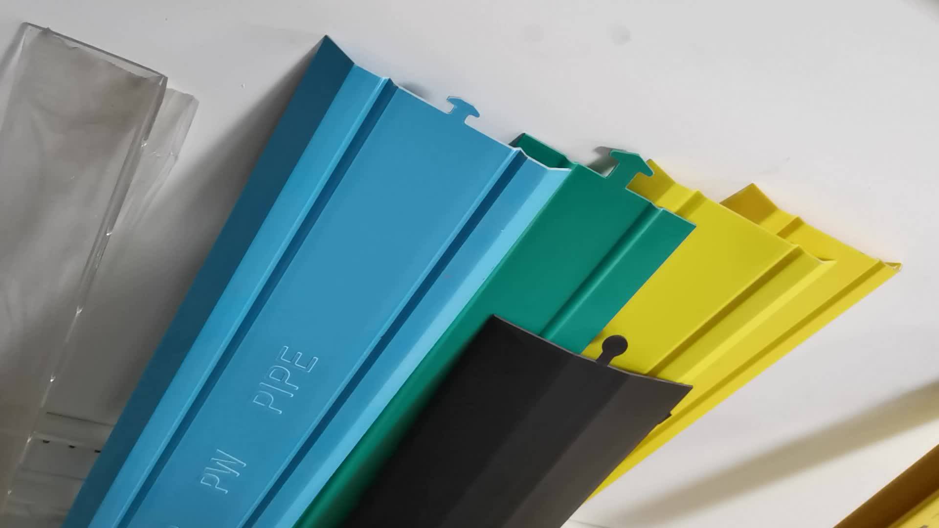 UPVC plastic cover cable slab for underground cable, View cable slab ...