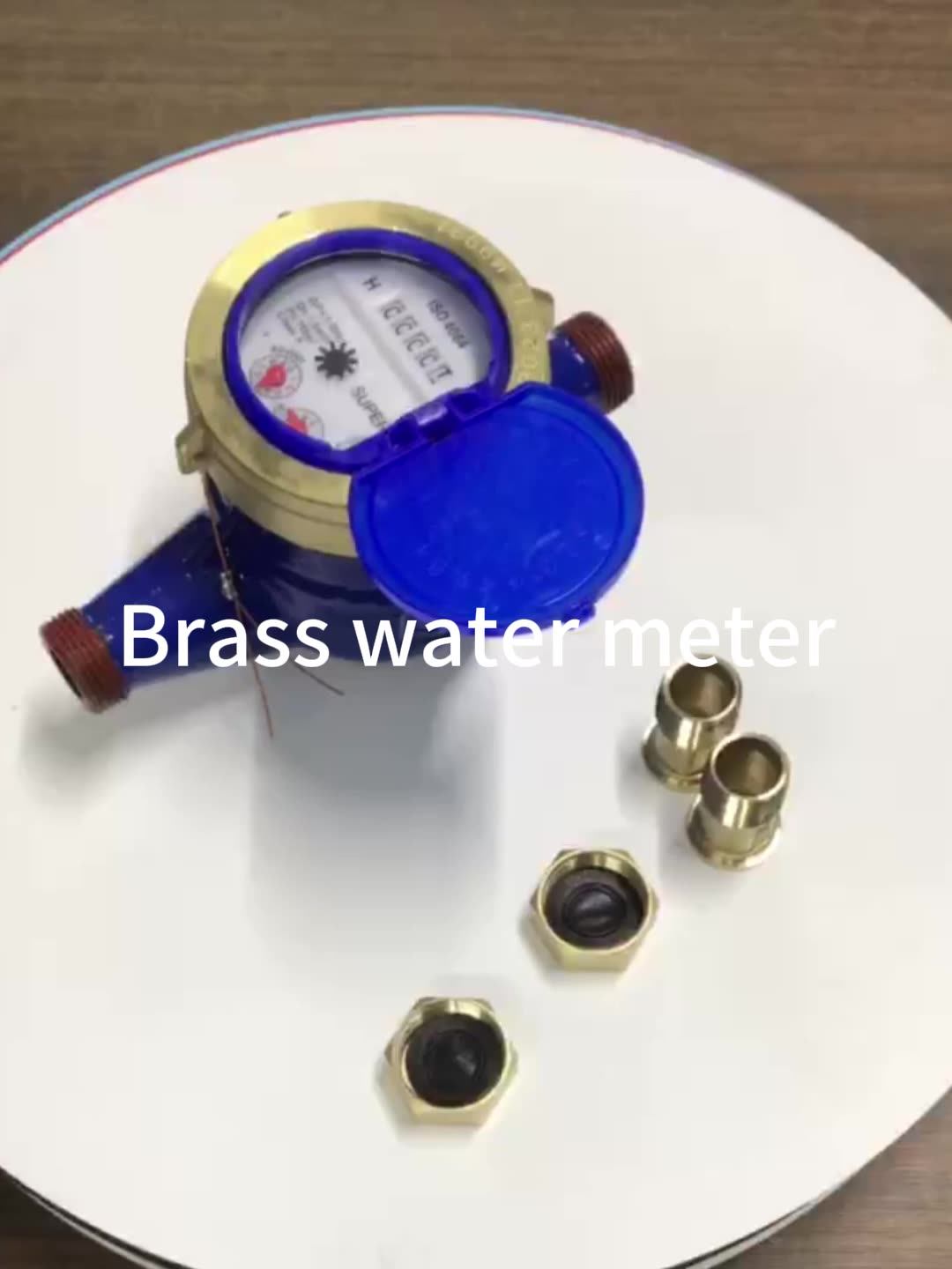 Agriculture Irrigation Multi Jet Water Meter Piston 15mm Class B Water ...