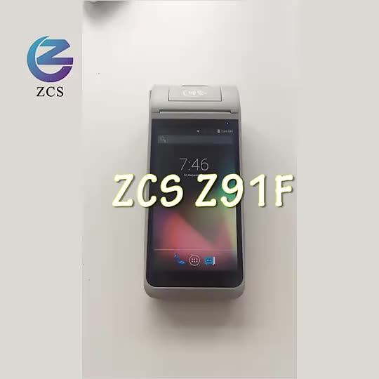 Zcs Z91 Android 11 Os 5.5 Inch Mobile All In One Android Pos Terminals ...