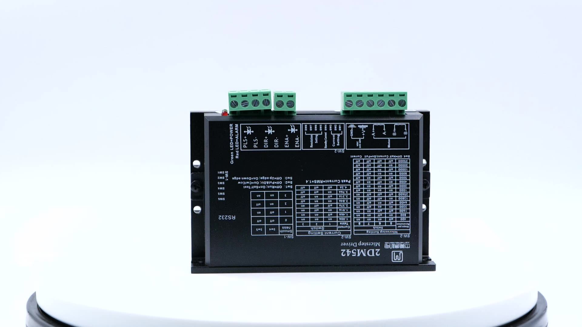 2dm542 2 상 Cnc 마이크로 스테퍼 모터 드라이버 1.0-1.5a 드라이브 컨트롤러 Nema17 Nema15 모터 ...
