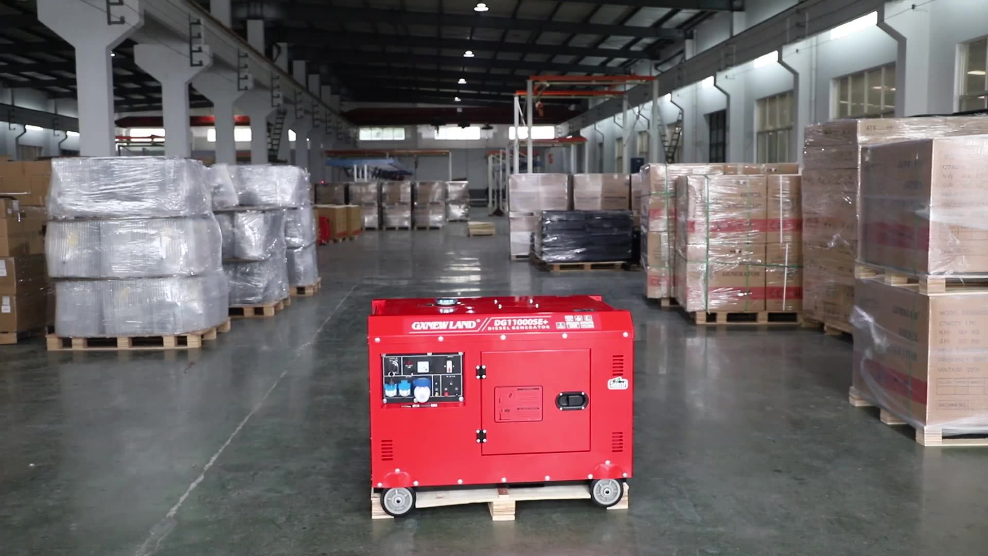 Newland 12v Dc Generator Single Phase 8kva 8.5kw 9kw Diesel Generator ...