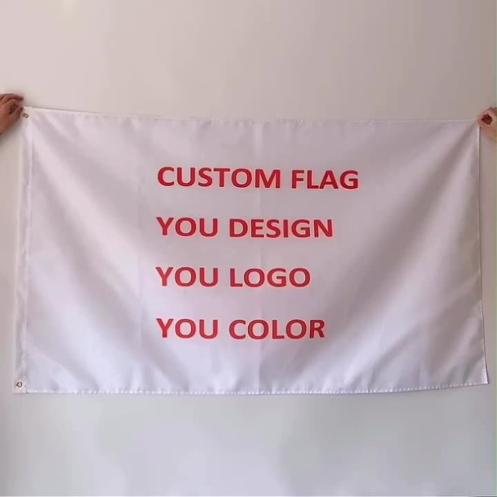Cheap Custom Made Flags 3x5 Ft Promotional Blank Sublimation Logo ...