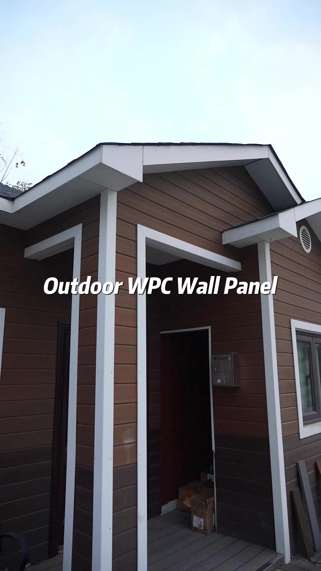 Cladding Wpc Wall Exterior Fluted Wall Cladding Wpc Texture Teak Panel ...