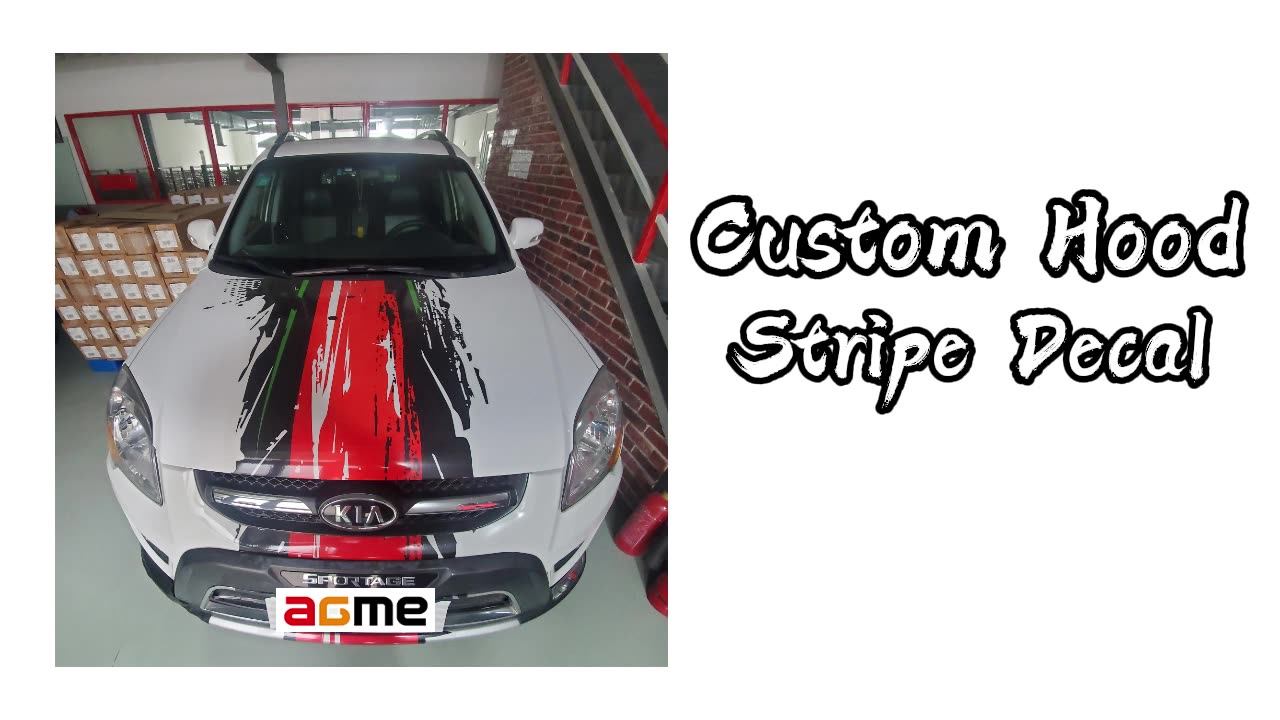 Custom Car Print Decal Sticker Vinyl Roof Trunk Sticker Para Auto Car ...
