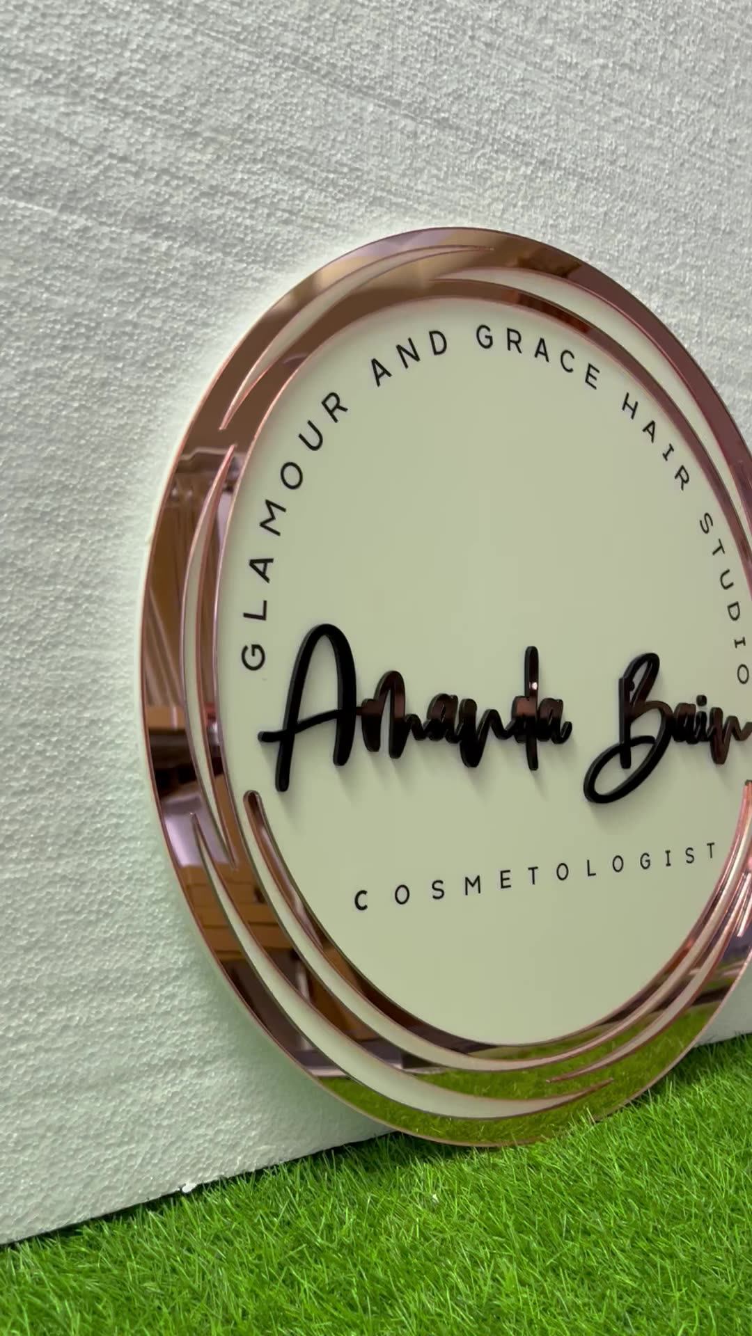 Custom Boutique Uv Printed Acrylic Backlit Signs For Businesses,Home ...