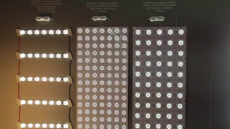 160degrees High Cri95 1-led-cut Cri90 Smd2835 Backlight Board Rgb Rgbww ...