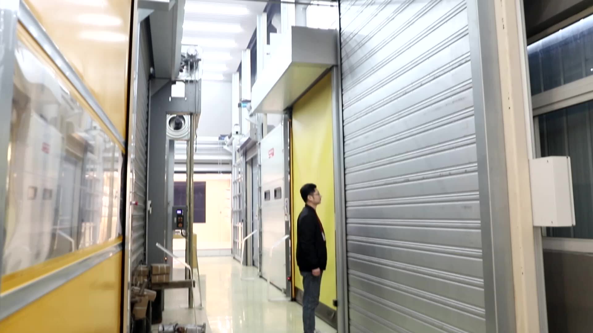 Best Selling Fire Shutter Steel Fire Rated Roll Up Doors With Fire ...