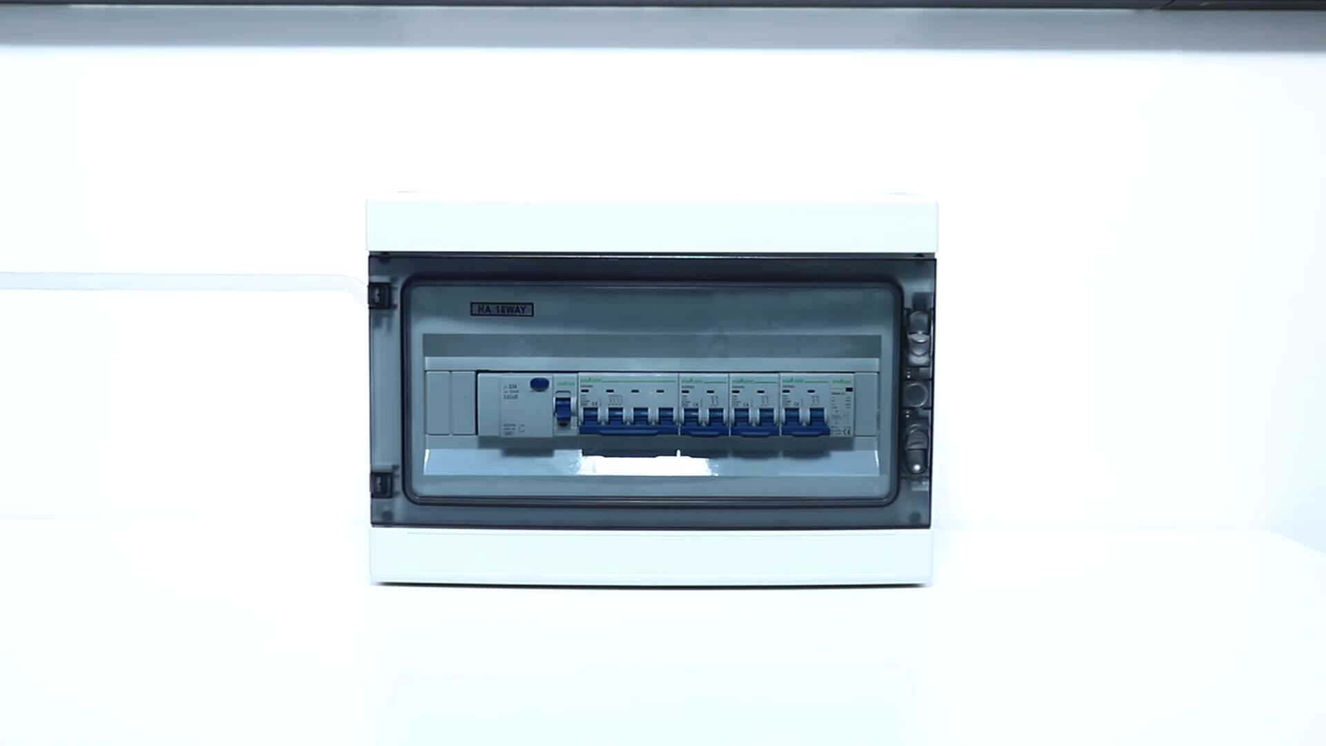 Electric Box Pv Combiner Box 2 String Dc Ac Combiner Box For Solar ...