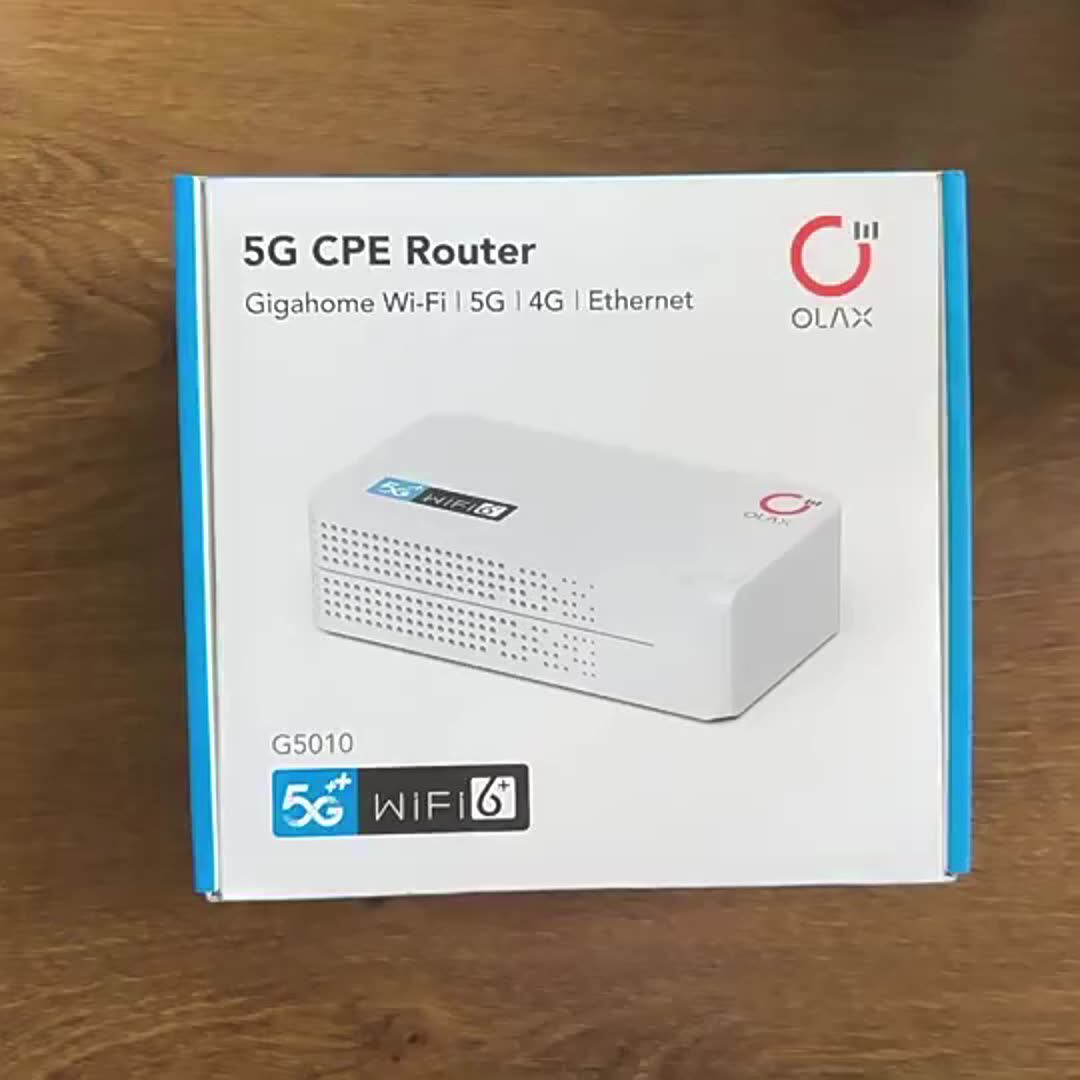 Olax G5010 4g 5g Lte Router 1800mbps Lan Port Type-c Dual Band Wifi6 ...