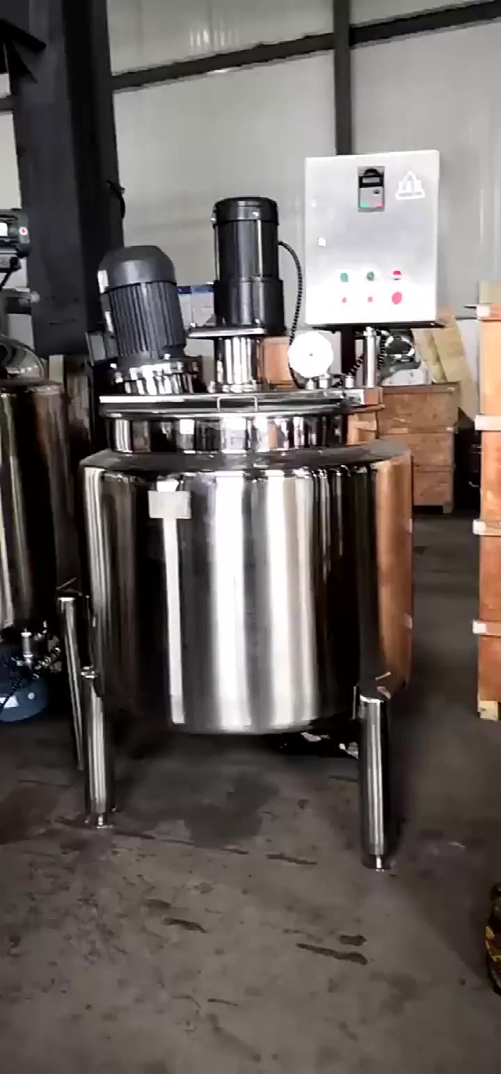 Stainless Steel 2000 Liter Mixing Tank With Agitator - Buy 2000 Liter ...