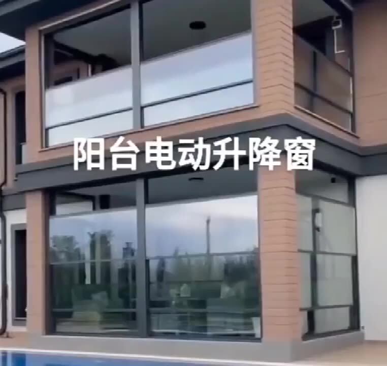 Others Windows Aluminum Double Vertical Sliding Window Lift-up ...