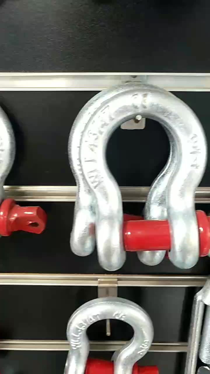 25 Ton G2150 U D Shackle Shackle Custom 2 T Load Galvanized Alloy Steel G2150 With Cotter Pin ...