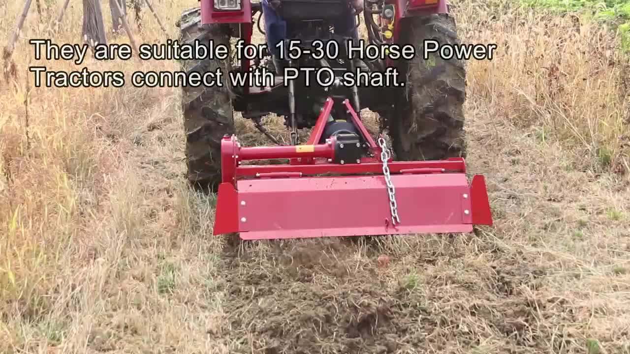 New Agricultural Implements Small Farm Garden Mini Tractor Pto Rotary ...