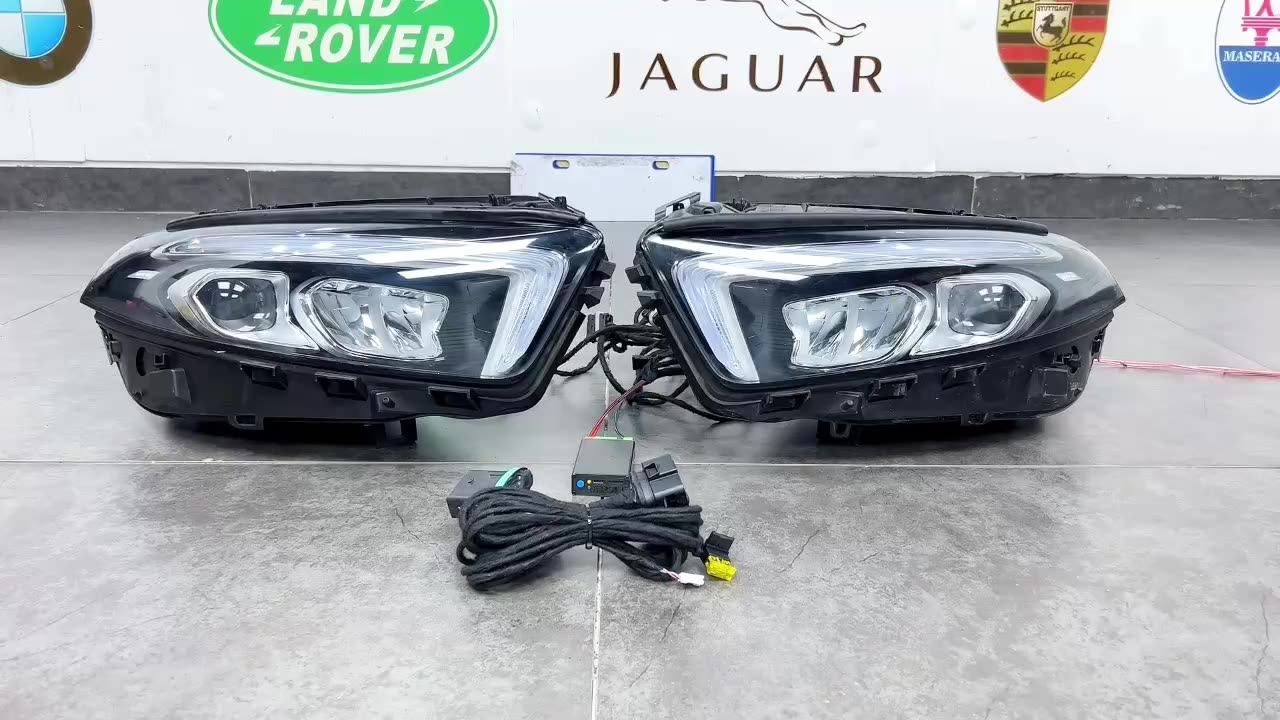 Refit The Old Full-led Headlamp To The New For Mercedes-benz New Class ...