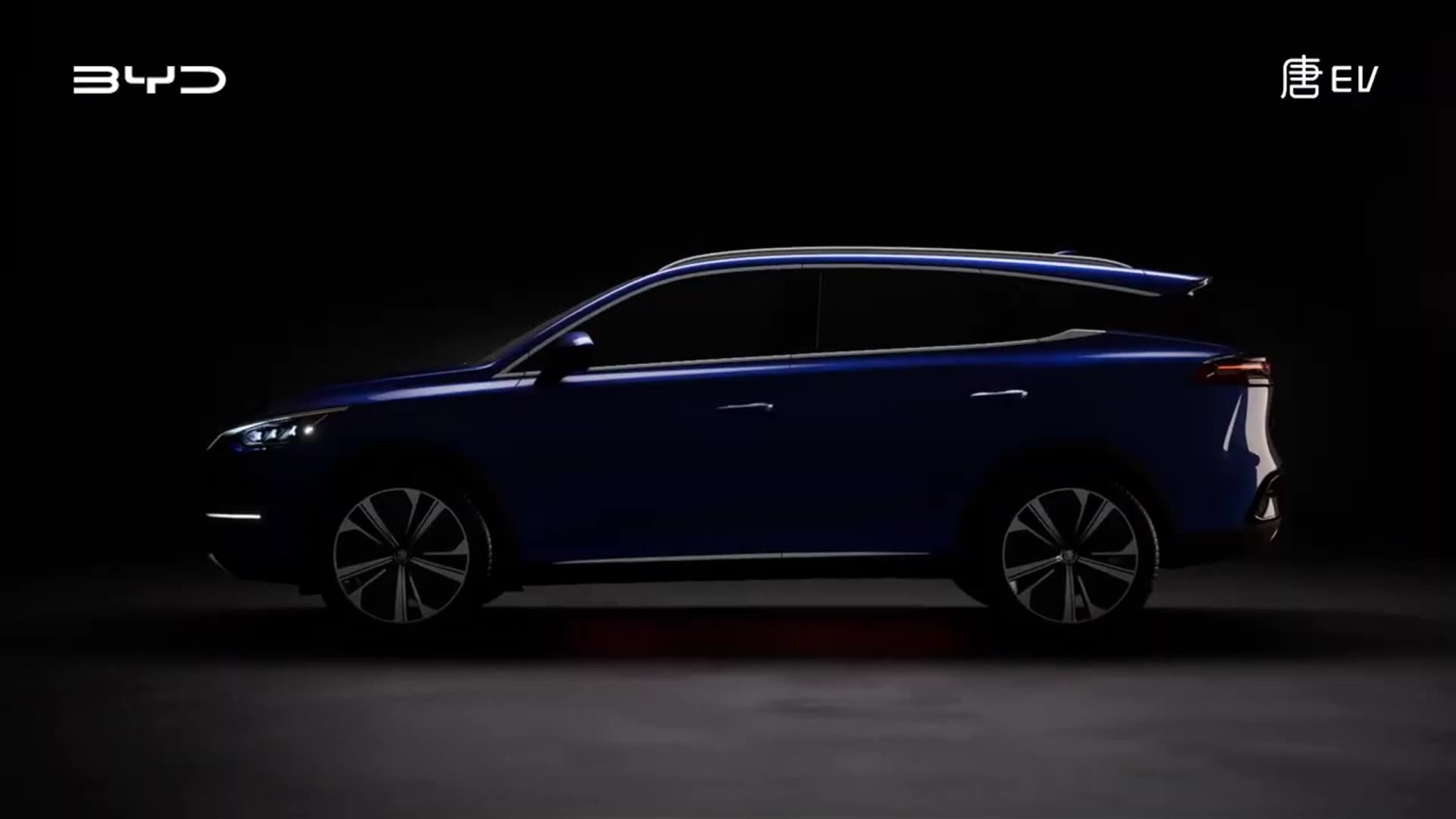 New Electric Suv Car Byd Tang Ev 150 Kmh Electric Car Byd Tang Ev 600km 5 Doors 7 Seats Suv ...