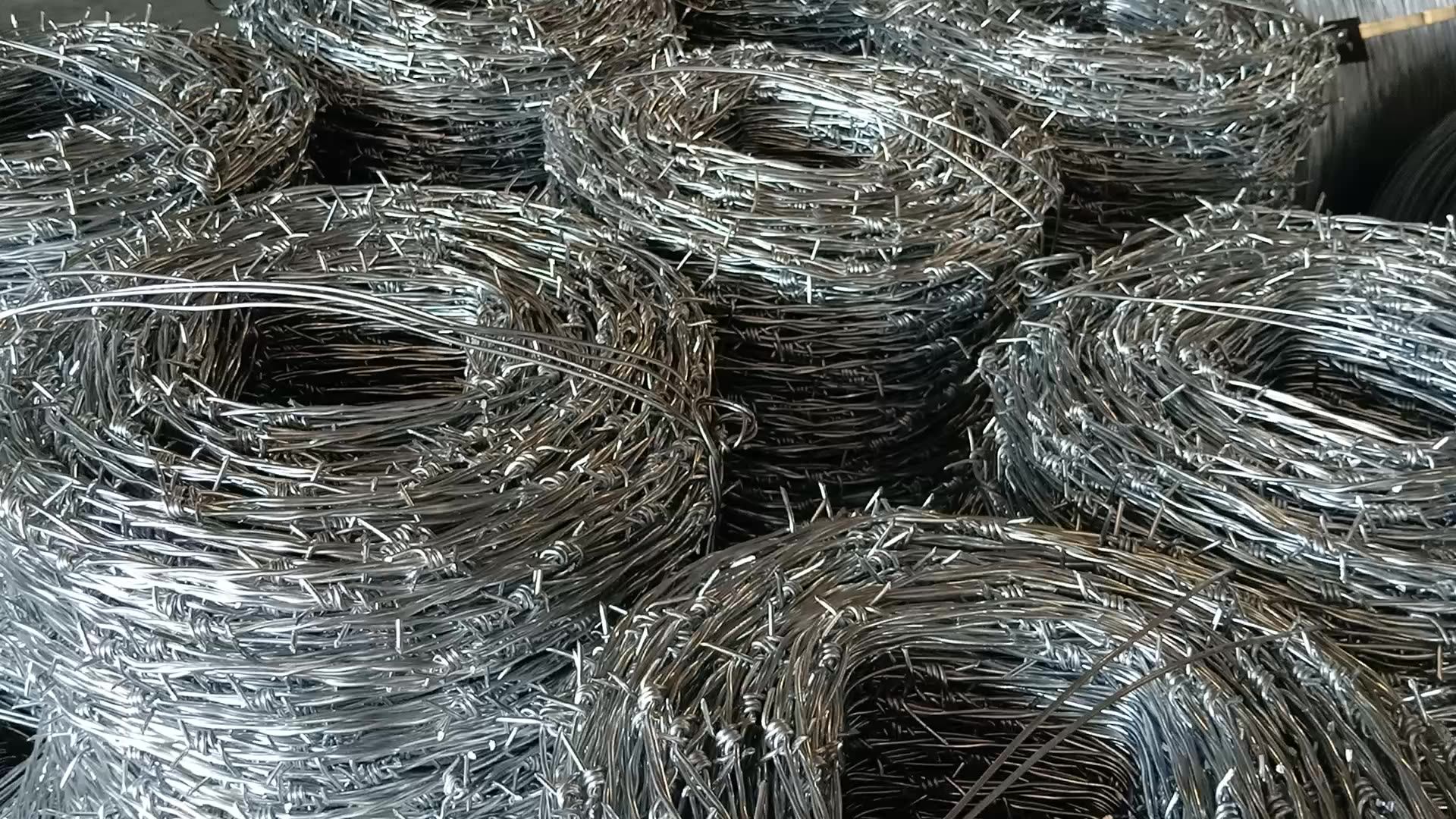 Alambre De Púas De Alta Calidad,Precio Por Rollo,Alambre De Púas ...