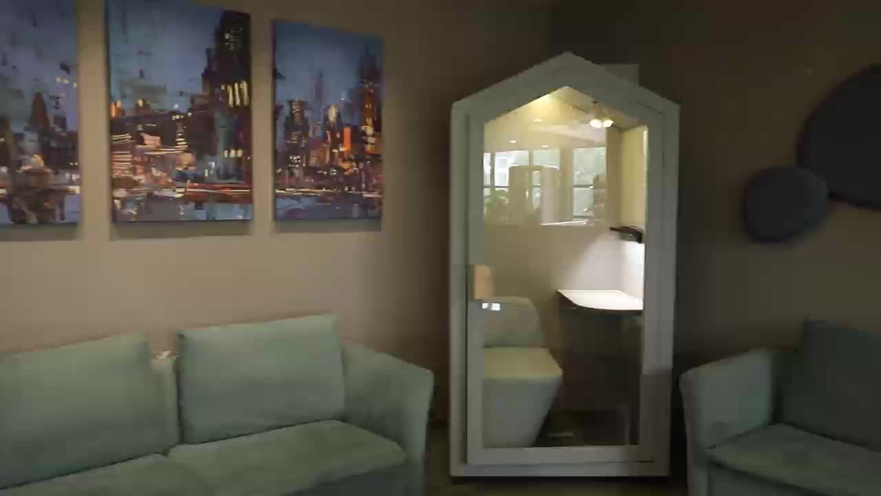 Single Home Office Soundproof Booth Mini Private Study Space Booth ...