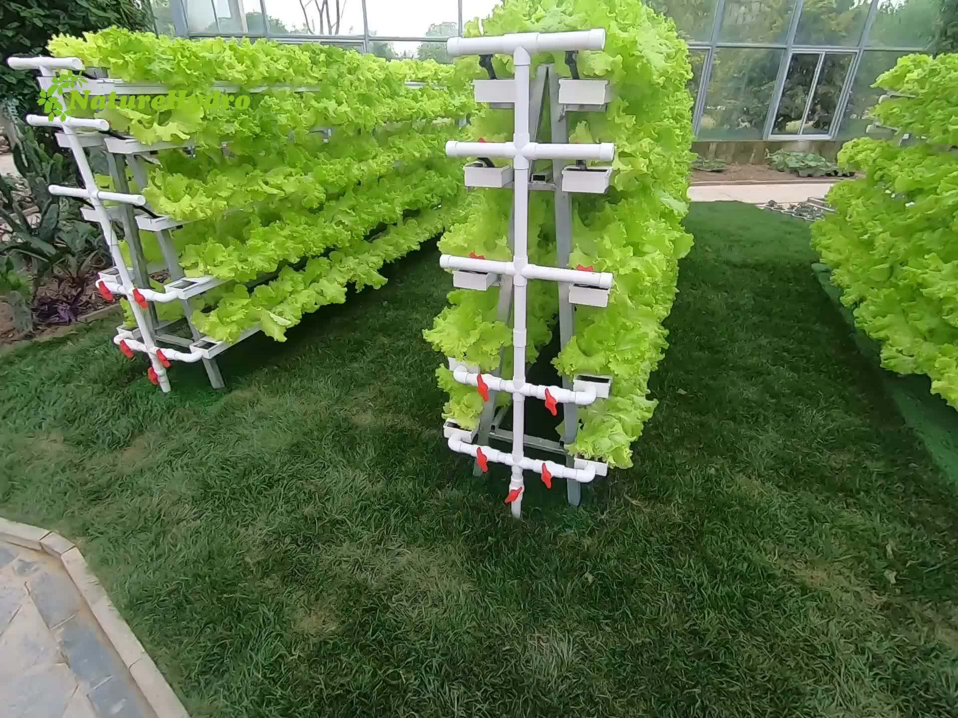 Hydroponics Channel Vertical Hydroponics Nft System Pvc Tube For ...