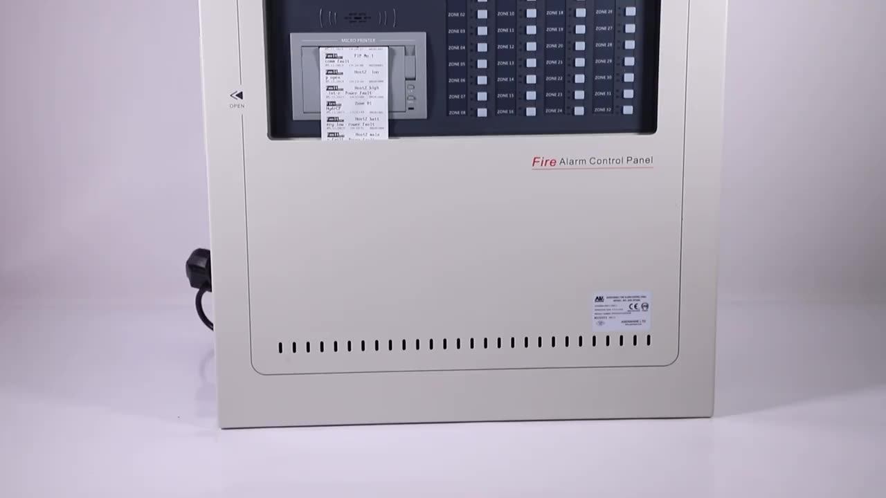 Factory Price Addressable Fire Alarm System 32 Zone Lpcb Approved Fire ...