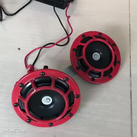 Universal High And Low Tone Car Horn,12v Multi-tone Car Horn - Buy High ...