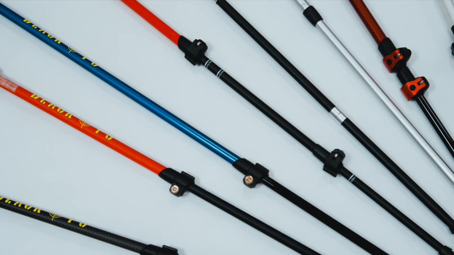 Nordic Outdoor Climbing Cane Eva Aluminum Hiking Telescopic Pole ...