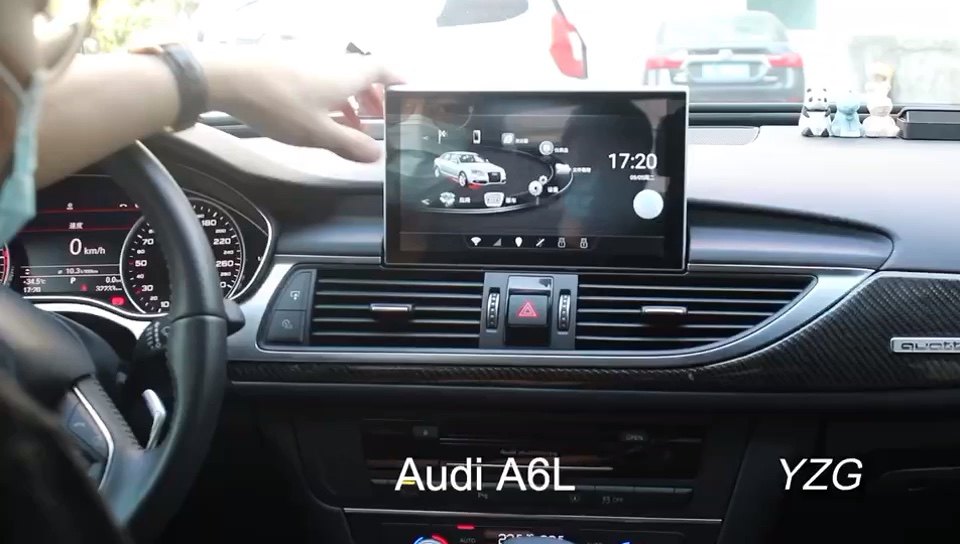 Yzg 9" Retractable 8 Core Android 9.0 Carplay Radio Multimedia Dvd ...