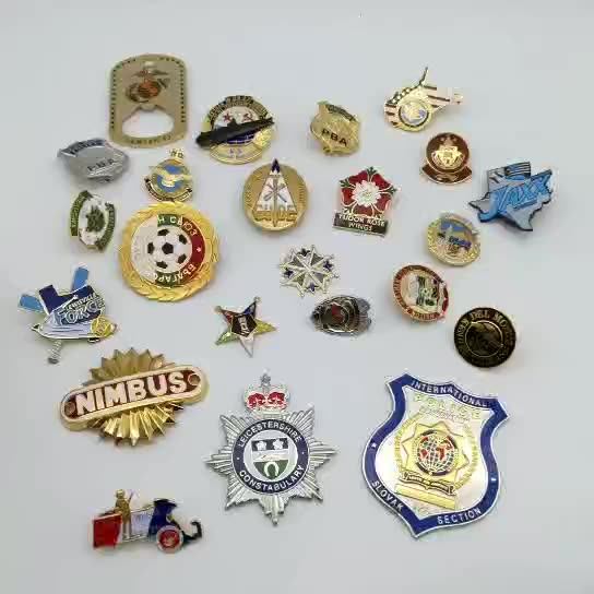 High Quality Custom Professional Metal Badge Laser Engraving Text ...