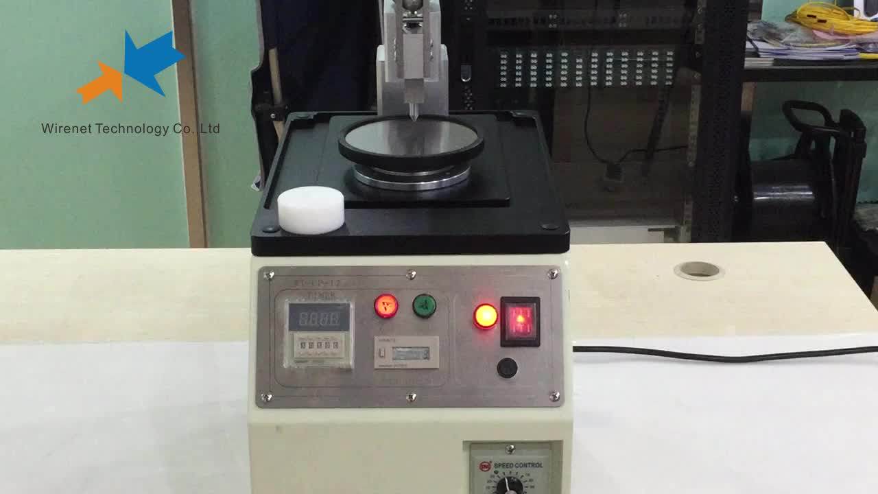 Center Pressure Polishing Machine Fiber Optic Patch Cord Production ...