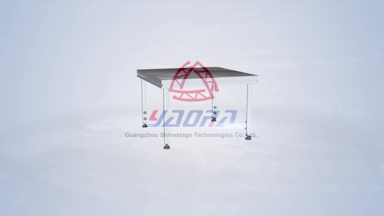 Aluminum Portable 4x4 Mobile Mini Stage Platform For Show Wedding ...