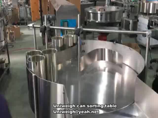 Tin Sorting Table+ Bottle Collecting Table/ Can Rotating Table For Can ...