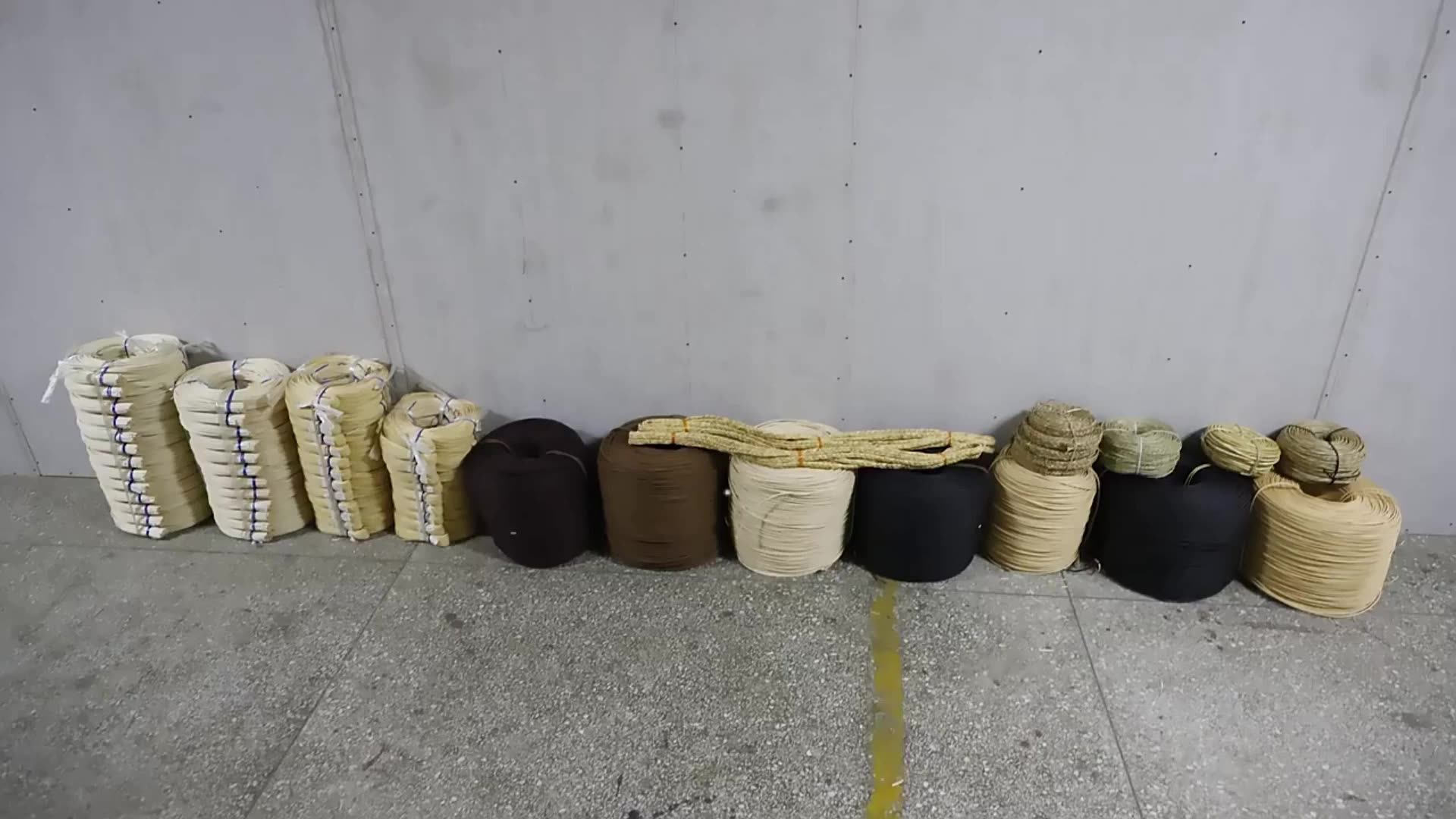 Three-ply Braided Water Hyacinth Grass Rope For Packaging Basket Seat ...