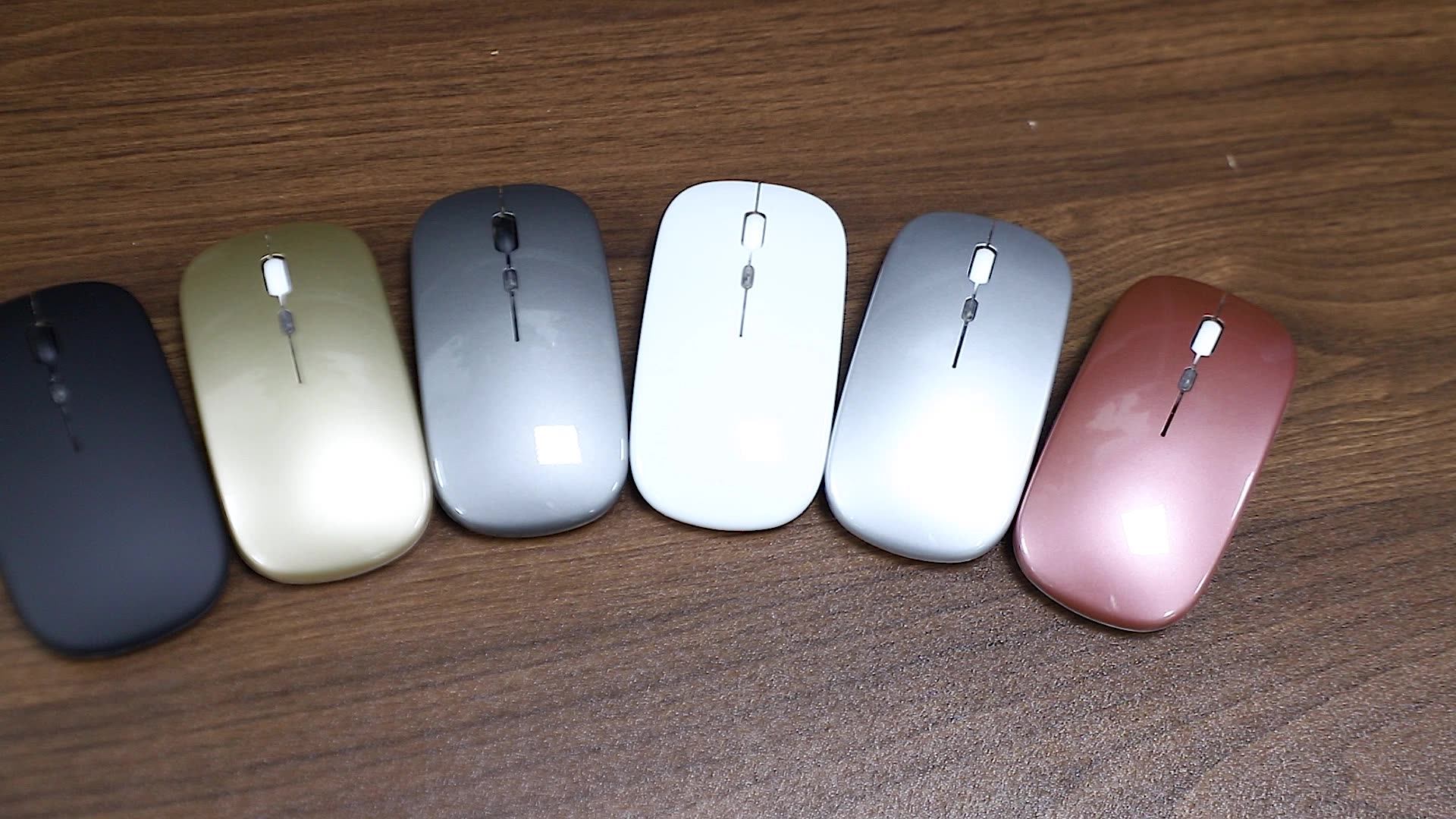 Manufacturer Price Led Wireless Mouse Silent Ergonomic Rechargeable ...