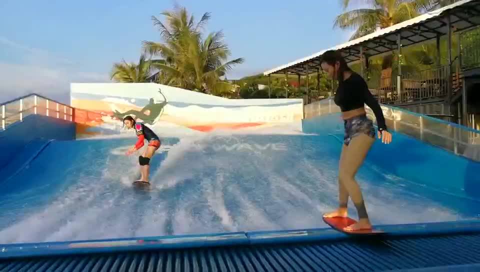 Funny Flow Rider Fail Flowrider Surfing Wipeouts For Indoor Or Outdoor ...